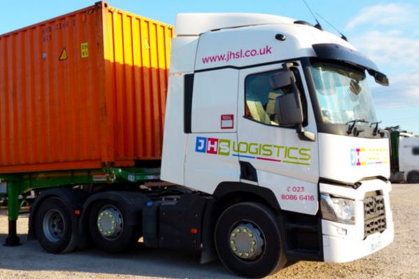 Container haulage | JHS Logistics