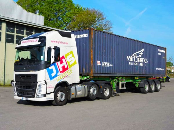 Container haulage | JHS Logistics
