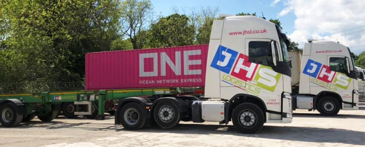 Container haulage | JHS Logistics